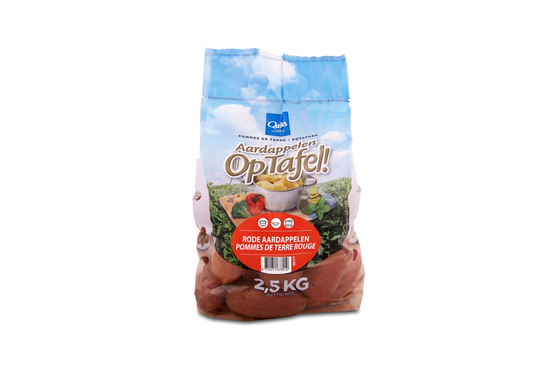 Rode aardappelen - Quiks